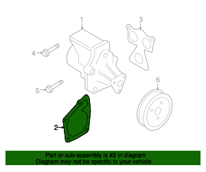 2006-2013 Hyundai Gasket 25124-25001 | Hyundai Wholesale Direct
