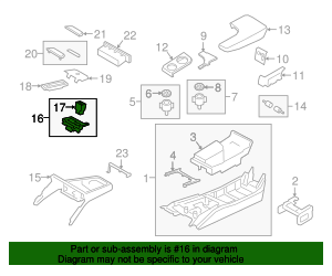 2017-2023 Porsche Panamera Ashtray Assembly 971-857-335-B-1E0 | Gaudin ...