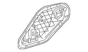 231-727-01-87 - Water Deflector 2013-2019 Mercedes-Benz | Mercedes-Benz ...