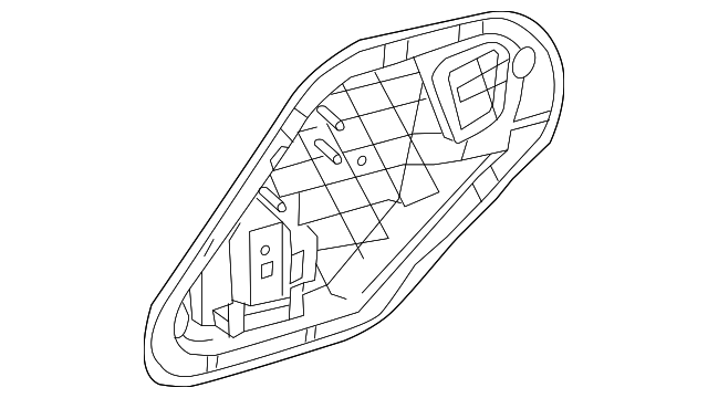 231-727-02-87 - Water Deflector 2013-2020 Mercedes-Benz | Mercedes-Benz ...