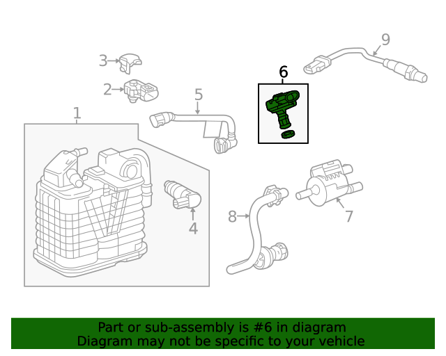 2014-2024 GM Intake Air Pressure and Temperature Sensor 55569992 GM ...