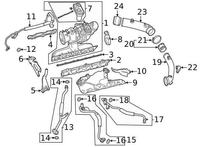 2019-2023 Mercedes-Benz By-Pass Control Valve 256-906-13-00 | MB OEM Parts