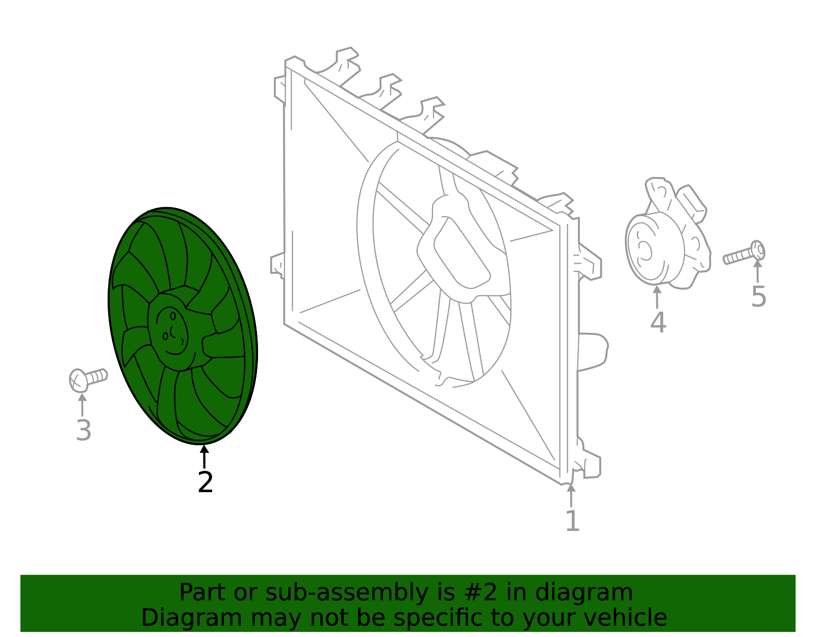 16361-F2180 - Fan Blade 2022-2025 Toyota | Longo Toyota Parts