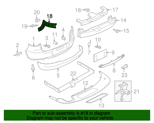 2009-2018 Volkswagen OEM NEW 2009-2017 VW Volkswagen Tiguan SEL Sport ...