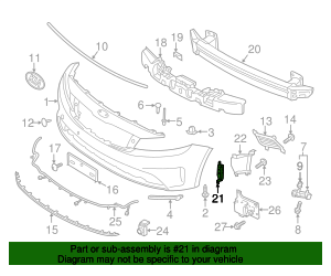86567-B0000 - Air Duct 2017-2018 Kia Forte | Kia.Parts Store