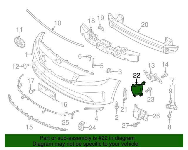 86575-B0000 - Air Duct 2017-2018 Kia Forte | Kia.Parts Store