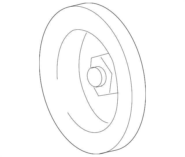 2008-2022 Toyota Pulley 27411-38140 | Toyota Parts Center