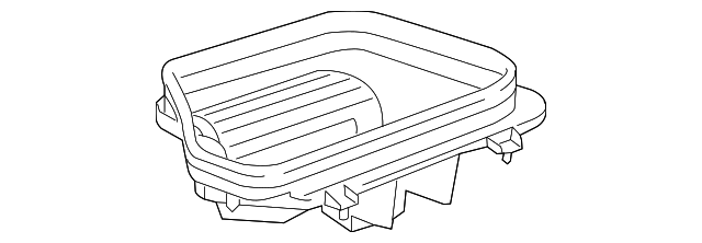 2012-2020 Mercedes-Benz Air Duct 172-830-00-44 | Mid Atlantic Mercedes-Benz