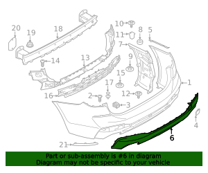 Genuine BMW 51-12-8-078-566 | Lower Cover | FREE Shipping on Most ...