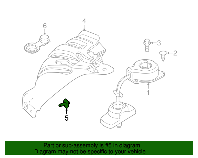 2013-2023 Ford Upper Bracket Bolt W707288-S442 | OEM Parts Online