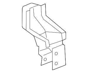 2010-2020 GM Radiator Support Tie Bar Bracket 23168330 | OEM Parts Online