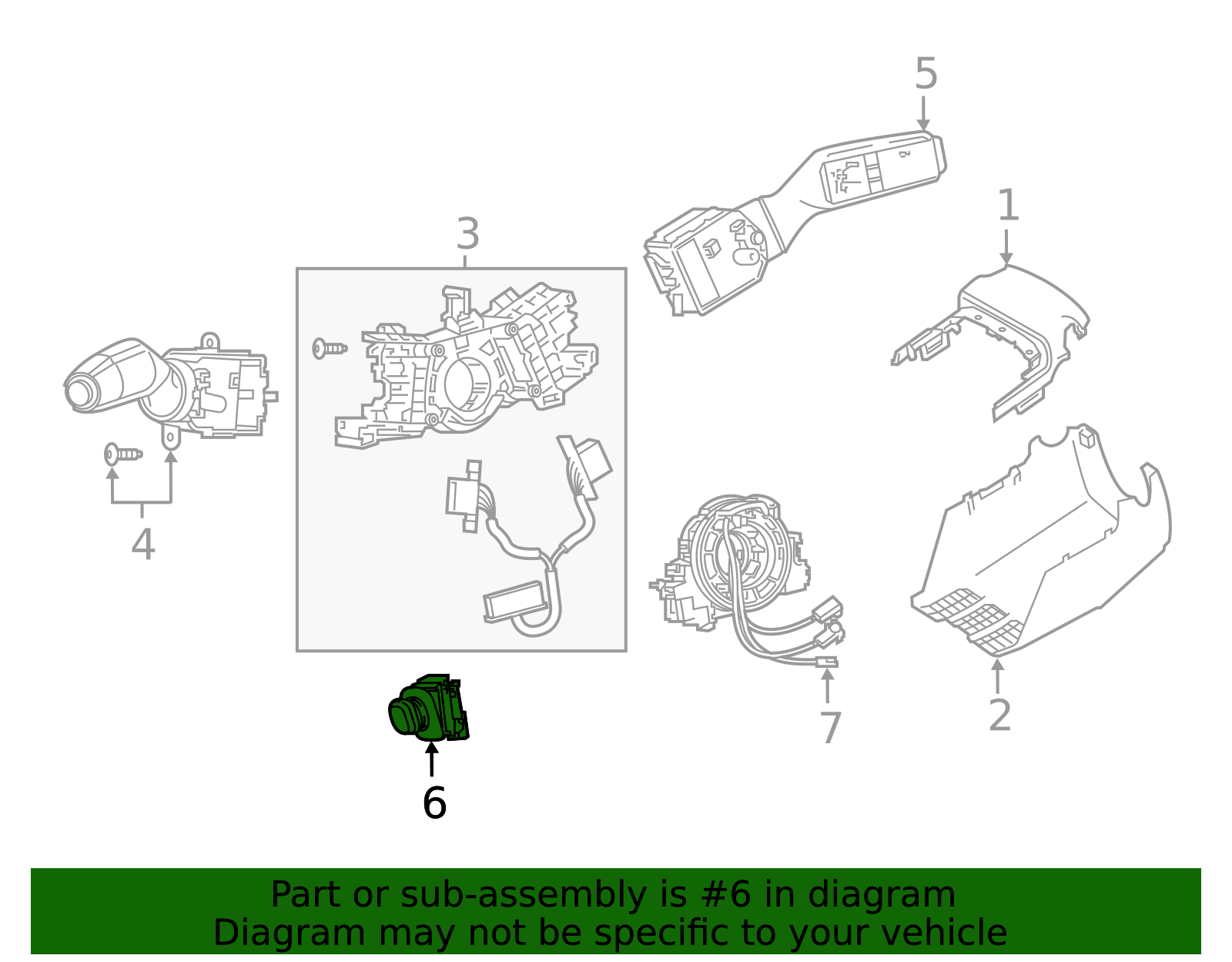 2013-2025 Lexus Switch 89235-33010 | OEM Parts Online