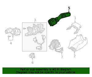 2023 Lexus Windshield Wiper Switch 84652-06590 | OEM Parts Online