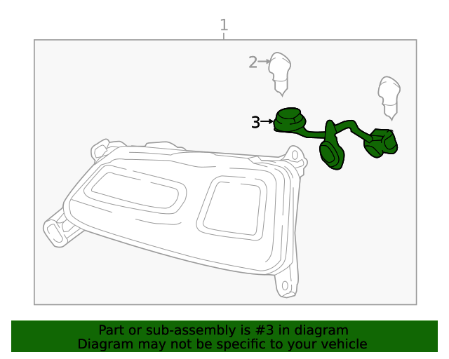 92482-J9200 - Turn Signal Light Socket 2018-2021 Hyundai ...