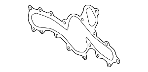 2016-2021 Toyota Tacoma Water Pump Assembly Gasket 16271-0P040 | OEM ...