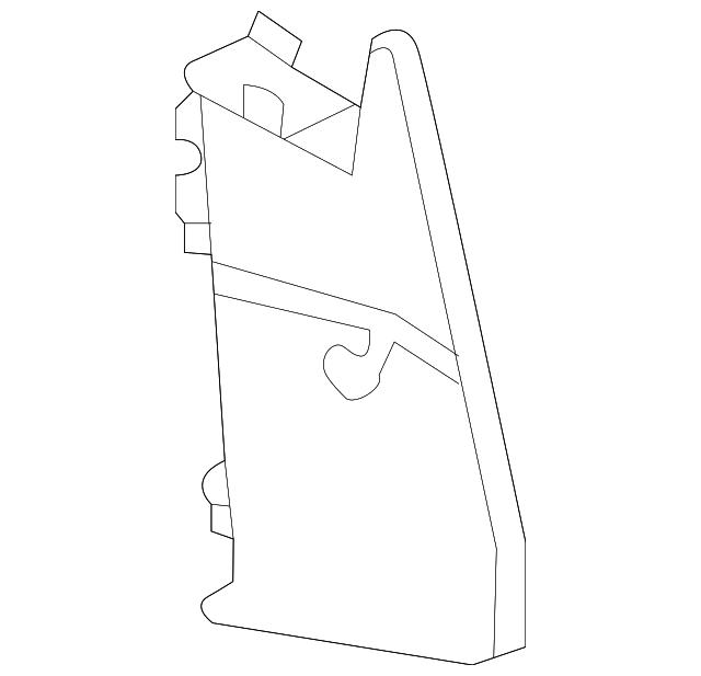 2020-2024 GMC Baffle 84831214 GM | GMPartsDirect.com