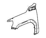 2020-2023 GMC Front Driver Side Fender 84581168 GM | GMPartsDirect.com