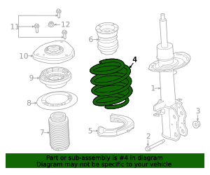 2020-2021 Lincoln Corsair Coil Spring LX6Z-5310-A | OEM Parts Online