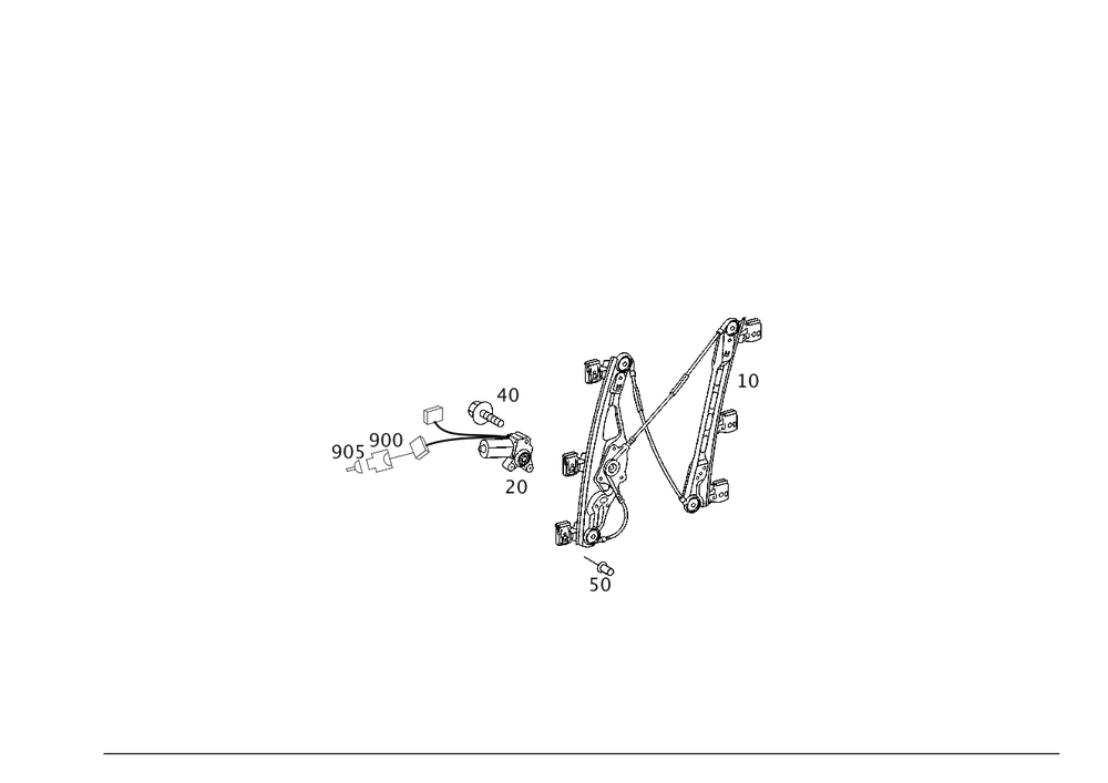 211-720-03-46 - Window Lifter 1994-2025 Mercedes-Benz | Mercedes-Benz ...