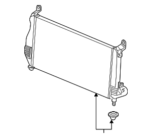 2006-2010 GM Charge Air Cooler 19370174 GM | GMPartsDirect.com
