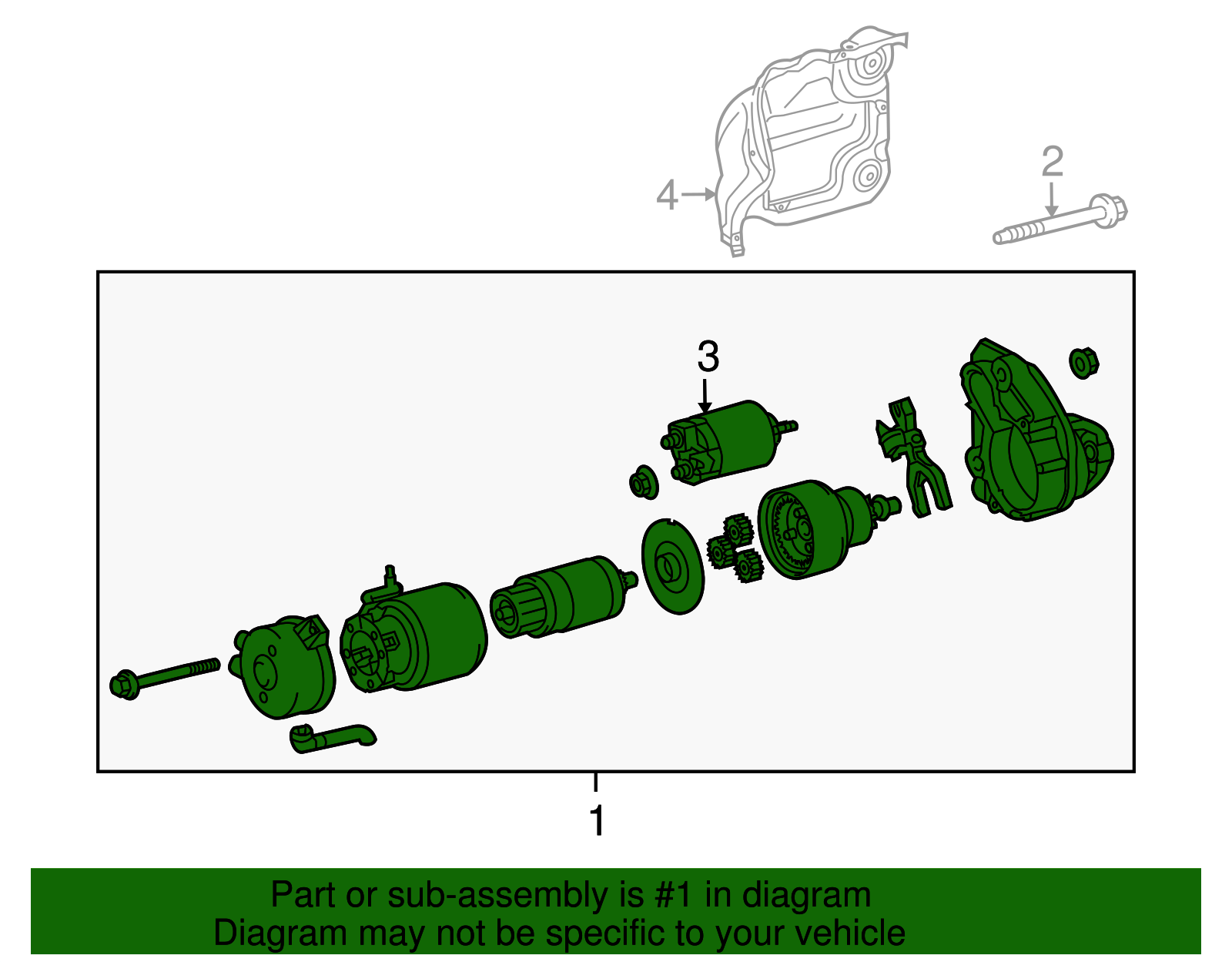 2010-2023 Lexus GX460 Starter 28100-0S060 | OEM Parts Online