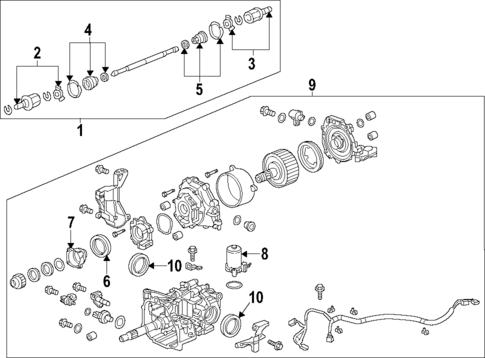 Differential for 2016 Honda CR-V | Genuine Honda Parts