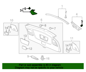 84435-TX4-A02ZB - Side Trim Panel 2013-2018 Acura RDX | AutoNationParts.com