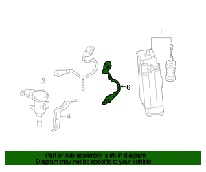 2011-2017 Mercedes-Benz Oxygen Sensor 008-542-78-18 | MB Online Parts