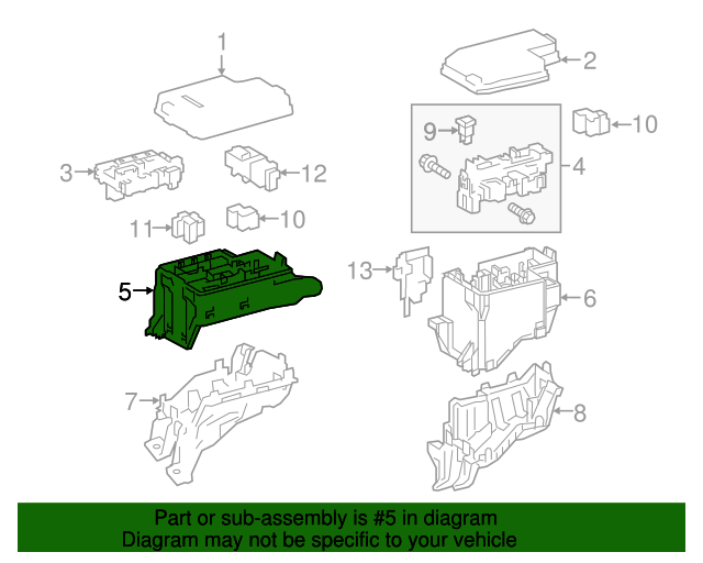 2015-2021 Lexus Junction Block 82741-48090 | OEM Parts Online