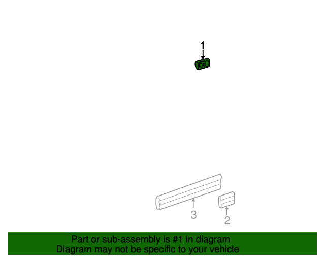1995-2007 GM Body Side LT Emblem 15036136 | TascaParts.com