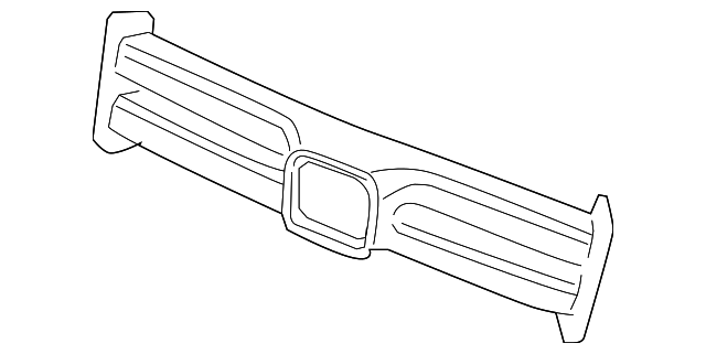 75120-S9V-A02ZQ - Molding, Front Grille *NH669M* (Plated Satin Silver ...