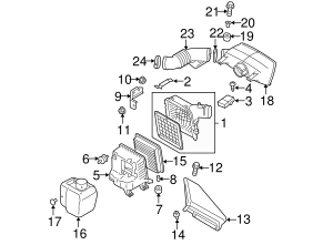 2005-2009 Subaru Resonator 46043AG02A | Subaru Parts Store