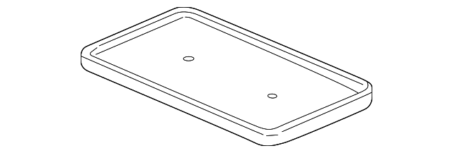 OEM 1984-2009 Honda Battery Seat 31521-SR3-000 | Honda Automotive Parts