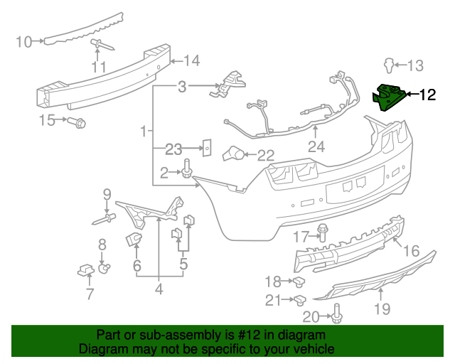 2010-2013 Chevrolet Camaro Filler Panel 20945029 | GMPartsDirect.com
