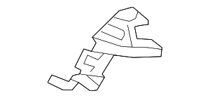 2010-2013 Chevrolet Camaro Rear Driver Side Bumper Fascia Reinforcement ...