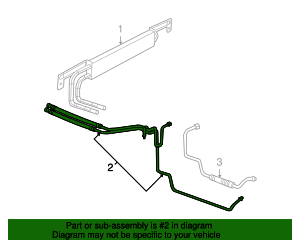2010-2012 Mopar Hose & Tube Assembly 55056951AC | TascaParts.com