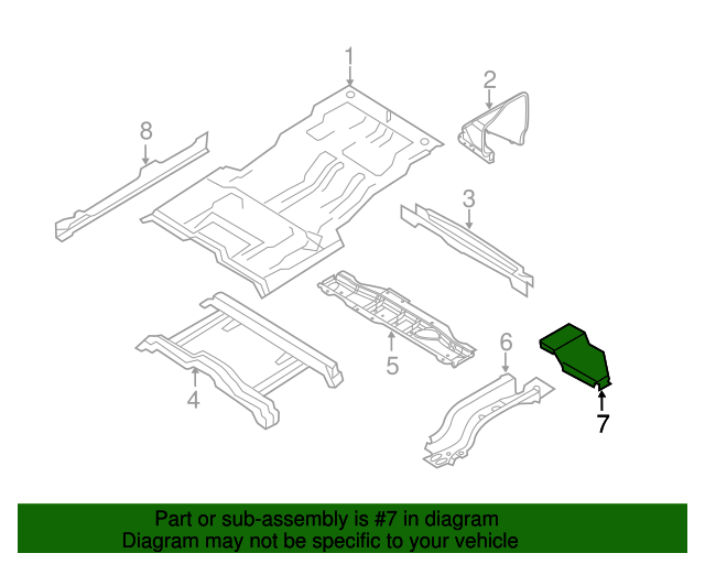 1997-2017 Ford Plate F75Z-78107A18-AA | TascaParts.com