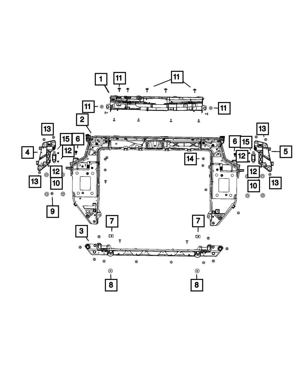 2017-2025 Chrysler Module Bracket 68292238AC | My Mopar Parts