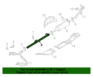 2009-2022 Mopar Pipe 55398268ah | TascaParts.com