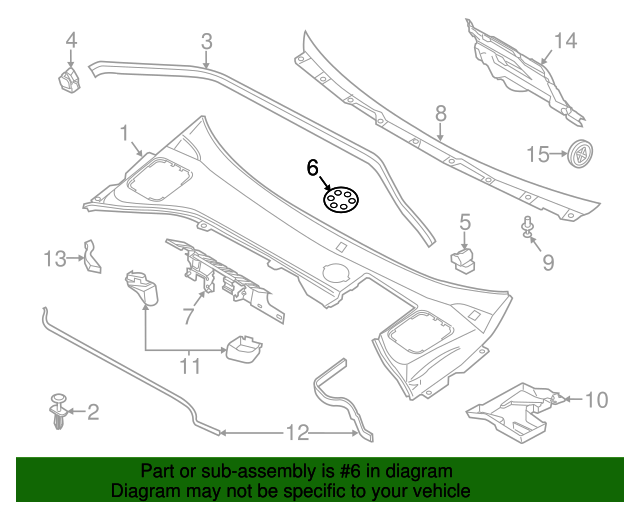 30799291 - Access Cover 2007-2018 Volvo | Volvo Cars Lancaster Parts