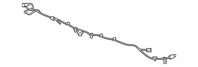 23274031 - Front Object Alarm Sensor Wiring Harness 2016-2019 GM ...