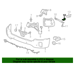 2016-2019 GM Bumper Face Bar Bracket 84029774 | TascaParts.com