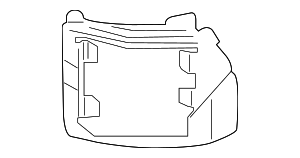 2016-2019 Chevrolet Passenger Side Front Bumper Impact Bar Bracket ...