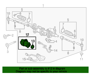 2017-2020 GM Power Steering Assist Motor 84722749 | Auto Parts Express