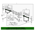 2014-2020 GM Steering Linkage Inner Tie Rod Kit 22834082 GM ...
