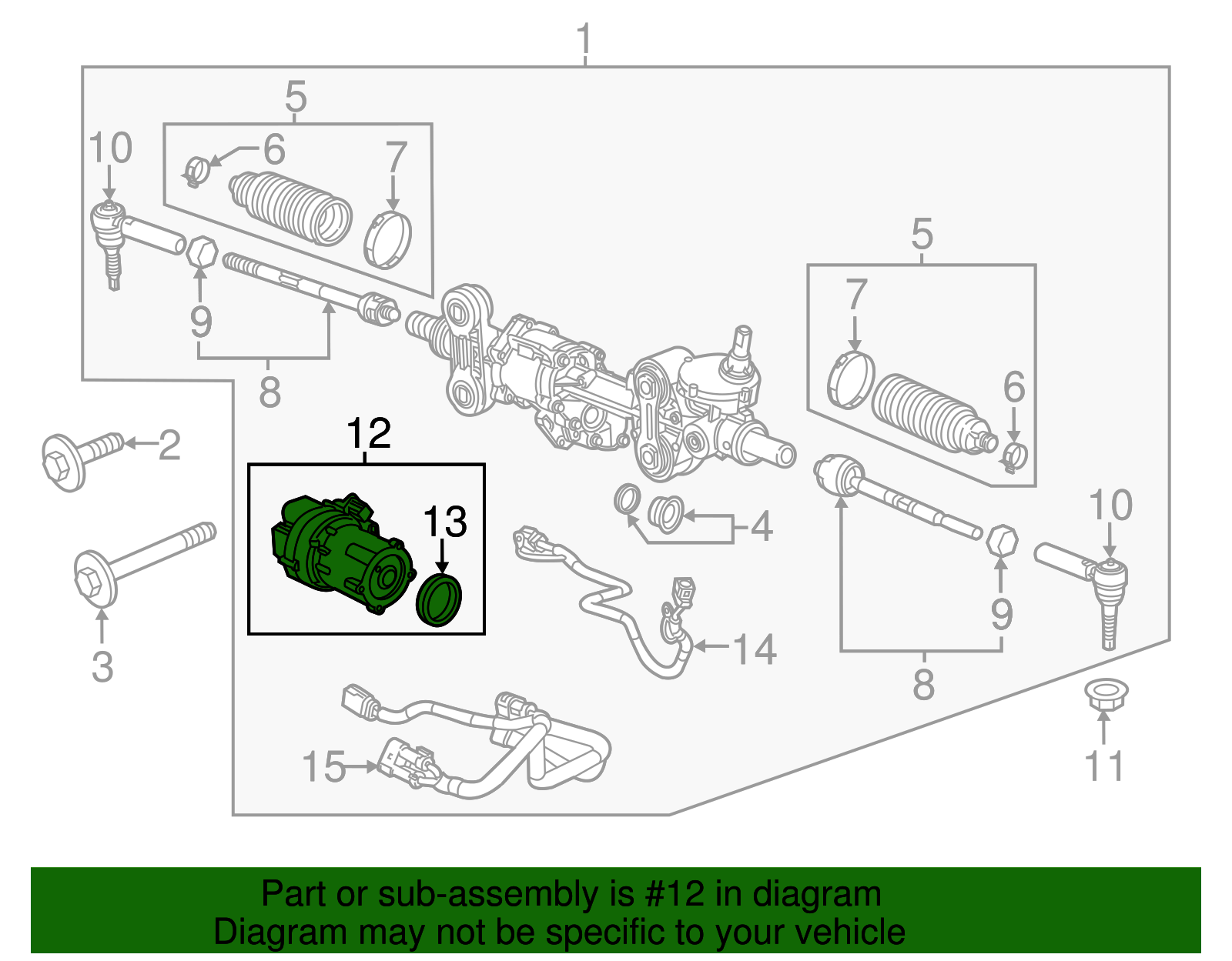 2014-2017 GM Motor Kit (Replaces Part Number 84368447) 84774199 GM ...