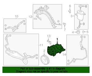32416788909 - 2009-2019 BMW Power Steering Pump (32-41-6-788-909) | BMW ...