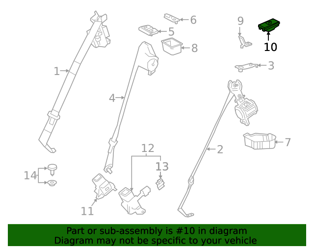 73717-53020-C1 - Cover Plate - 2021-2022 Toyota Corolla | OEM Genuine ...