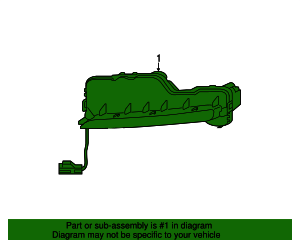 2014-2018 Volvo Park Lamp 31420395 | TascaParts.com