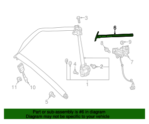 205-860-01-57-9051 - Adjuster 2017-2023 Mercedes-Benz | AutoNationParts.com